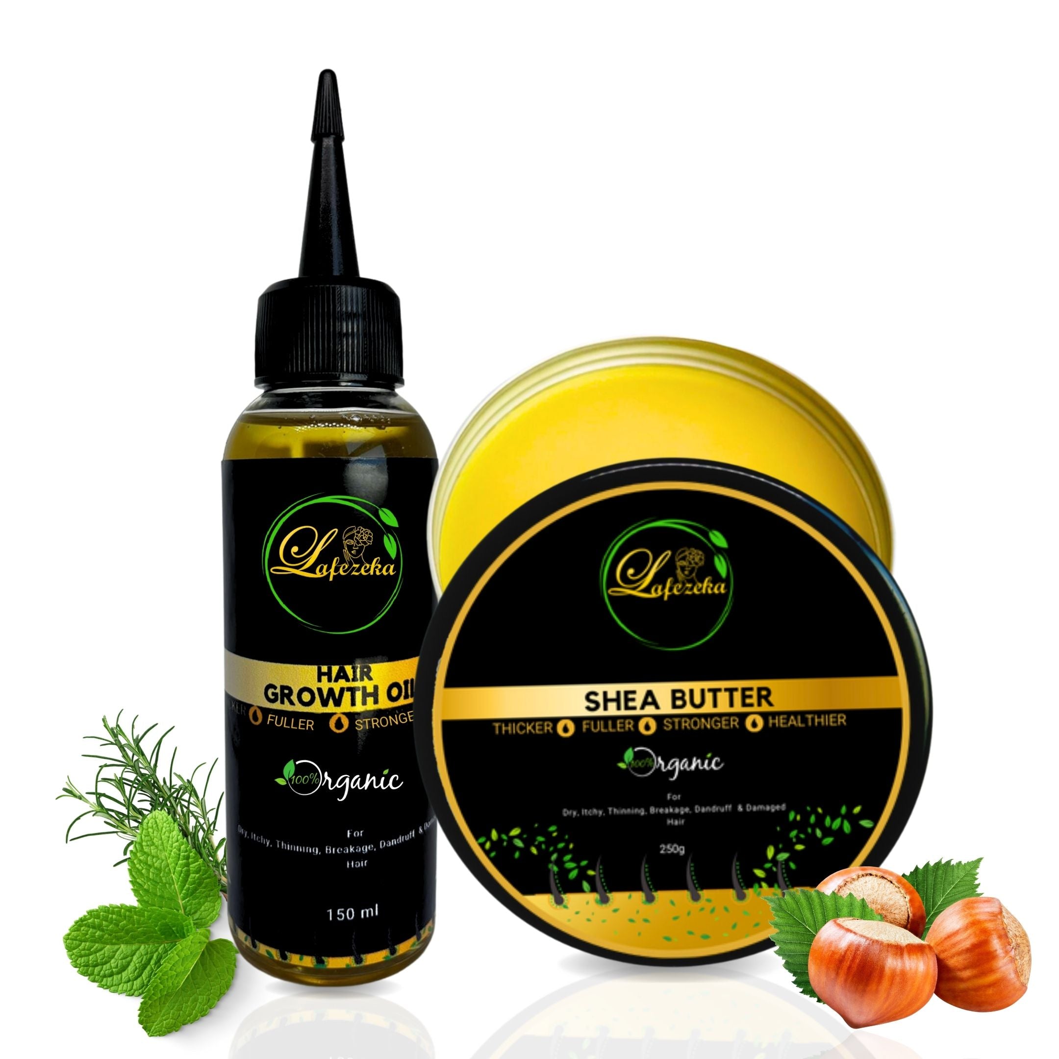 Lafezeka Organic Hair and Beard products, naturally made for you!!!